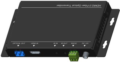 China 4K@60Hz 4:4:4 color HDMI2.0 fiber optic  extender with EDID and HDCP for sale