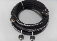 China Black Carbon Steel 45# High Pressure Washing Machine Hose / Car Wash Hose for sale