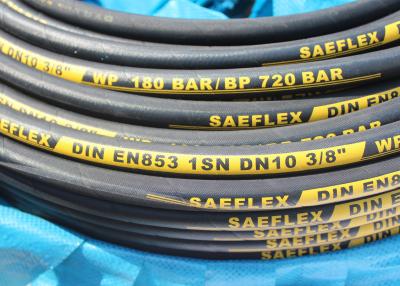 China DIN EN 853 1SN High Pressure Hydraulic Hose DN 10 3/8