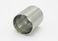 China Carton Steel Hydraulic Hose Fitting Ferrule For SAE 100 R1AT / DIN 20011 1SN ( 00110 ) for sale
