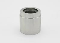 China Silver / Golden Hydraulic Hose Fitting  , Hydraulic Pipe Fittings Galvanized Zinc Appearance for sale