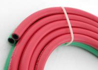China Flame Resistant Red / Green 1 / 4 Inch Grade R Twin Hose For Gas Welding for sale