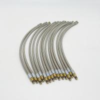 China Braided Stainless Steel Wire Flexible Gas Hose For Stove High Pressure for sale