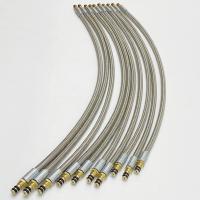 China Braided Stainless Steel Wire Flexible Gas Hose For Stove High Pressure for sale