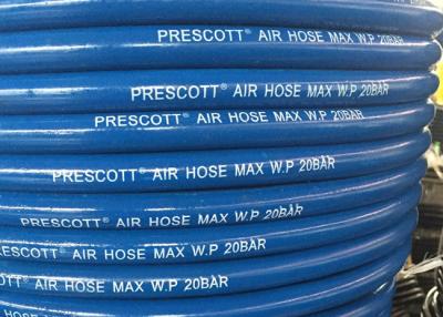 China CE ID 10mm Rubber Compressor Air Hose with Burst Pressure 60 Bar for sale