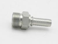 China High Pressure Hydraulic Hose End Fitting Carbon Steel RoHS Zinc Plated for sale