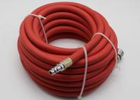 China ID 8mm L 10m WP 20 BAR BP 60 BAR Rubber Air Hose , 1/4