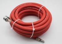 China ID 8mm L 10m WP 20 BAR BP 60 BAR Rubber Air Hose , 1/4
