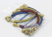China 5MM B.P 4000psi Rubber Refrigerant Charging Hose and Fittings Smooth Surface for sale