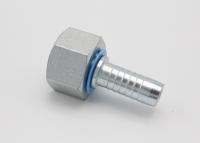 China Steel High Pressure Hose Connector , Metric Female 24 Degree Cone O - ring for sale