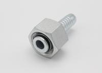 China Steel High Pressure Hose Connector , Metric Female 24 Degree Cone O - ring for sale