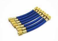 China Flexible Brass Refrigerant Charging Hose Refregirator Fittings Parts Smooth Surface for sale