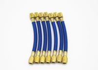 China Flexible Brass Refrigerant Charging Hose Refregirator Fittings Parts Smooth Surface for sale