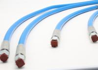 China Red Jacket Flexible High Pressure Test Hose With Wires / Fibers Reinforcement for sale