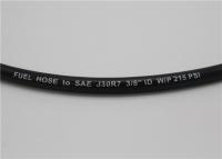 China SAE 30R7 Flexible Rubber Hose / 3/8'' Flexible Fuel Hose For Automotive for sale