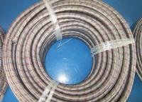 China AN4  / AN 6 Braided Rubber Fuel Hose for Automotive , Stainless Steel Outer for sale