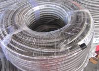 China AN4  / AN 6 Braided Rubber Fuel Hose for Automotive , Stainless Steel Outer for sale