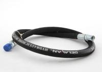 China 1/2 in SAE 100R2AT High Pressure Hydraulic Hose Assembly NPT Male Pipe Thread for sale
