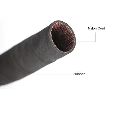 China ID 32mm Black Cloth Cover Rubber Welding Hose Excellent Flame Resistance for sale