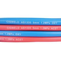 China Aging Resistance 1/4''x50FT Wear Resistant Grade R Oxy/Acet Twin Welding Hose Assembly for sale