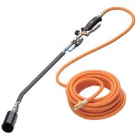 China 6mm Oil Resistance Braided -30℃~+80℃ Orange Rubber LPG Gas Hose Assembly for sale