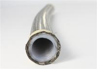 China CLWB DN19 PTFE Convoluted Hose with 304 Stainless Steel Over Braided for sale
