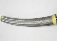 China Steel AISI 304 Over Braid Smooth PTFE Hose for Oil / Coolant for sale