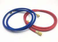 China 5MM Black Color Air Conditioner Refrigeration Charging Hose , Freon Charging Hose for sale