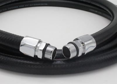 China Gasoline Resistant High Pressure Rubber Hose Fuel Dispenser Parts In Black for sale