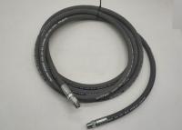 China Male NPT X NPT Swivel Gray Washing Machine Water Hose 4000 PSI Pressure for sale