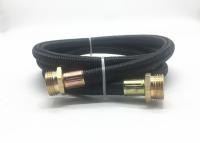China 3/8 Inch Nylon Braided Washing Machine Water Hose With M3/4