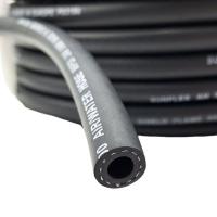 China Flame Resistant Black Anti-Aging Rubber Breathing Air Hose High Medium Pressure for sale