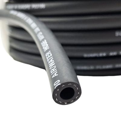 China Flame Resistant Black Anti-Aging Rubber Breathing Air Hose High Medium Pressure for sale