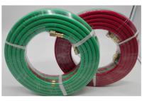 China Grade R 1 / 4 Inch X 25 FT  Twin Welding Hose With Brass Fittings , Long Life for sale