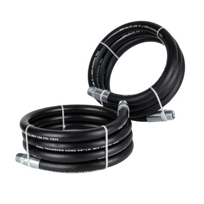 China 5 / 8inch 3 / 4inch, 1 inch gasoline fuel dispenser hose assembly for gas station for sale