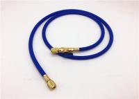 China R410/ R32 Refrigerant Charging Hose With Ball Valve Fitting For Manifold Gauge for sale
