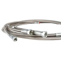 China PTFE Hose Assembly with High Temperature Resistance and Chemical Resistant Properties for Anti-Static Applications for sale