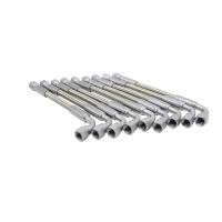 China Stainless Steel Braid PTFE Turbo Oil Pipe Assembly with High Temperature Resistance and Customization Options for sale