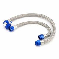 China Stainless Steel Braid PTFE Turbo Oil Pipe Assembly with High Temperature Resistance and Customization Options for sale