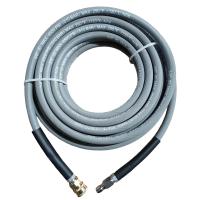 China 4000psi 6000psi Non Marking High Pressure Cleaning Hose with Quick Couplers for Carpet Extractor Machine for sale