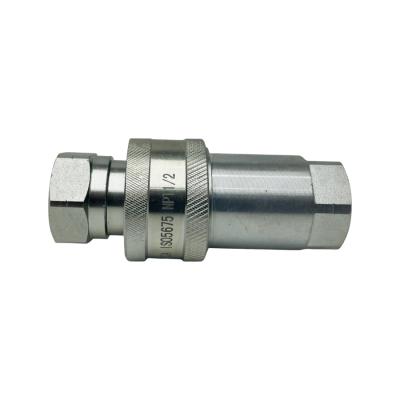 China Premium Carbon Steel ISO 5675 Quick Coupler for Universal Agricultural Hydraulic Systems for sale