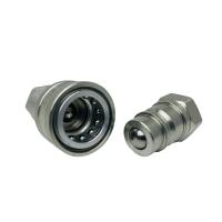 China Premium Carbon Steel ISO 5675 Quick Coupler for Universal Agricultural Hydraulic Systems for sale