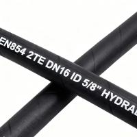 China EN 853 2TE High Pressure Hydraulic Hose with High Tensile Strength, Flexibility, and Compatibility with Various Hydraulic Fluids for sale