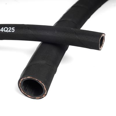 China EN 853 2TE High Pressure Hydraulic Hose with High Tensile Strength, Flexibility, and Compatibility with Various Hydraulic Fluids for sale