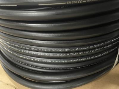 China High Pressure EPDM Diving Air Hose for Breathing Systems 120 Bar Burst Marine Grade Rubber Hose for sale