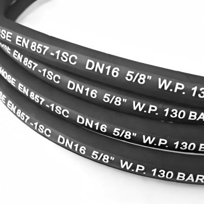 China One Wire Braid EN857 1SC High Pressure Hydraulic Hose for sale