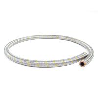 China High Performance  Braided Cotton/Stainless Steel as cover NBR Fuel Hose – Flexible & Oil Resistant, Free Cutting Service for Industrial Hydraulic Systems for sale