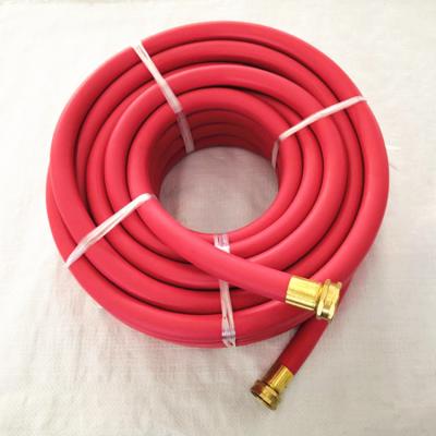 China 5/8 Inch Aging Resistance High Flexibility Non-Conductive EPDM Rubber Water Garden Hose with GHT Fittings for sale