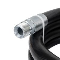 China High-quality flexible hose assembly for a gas station (6mm to 1-inch interface) — suitable for gasoline/diesel suction and transfer. for sale