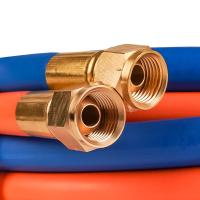 China ISO 3821 Twin Welding Hose for Oxygen and LPG Gas Transfer | EPDM & NBR Reinforced Welding Hose Assembly for sale